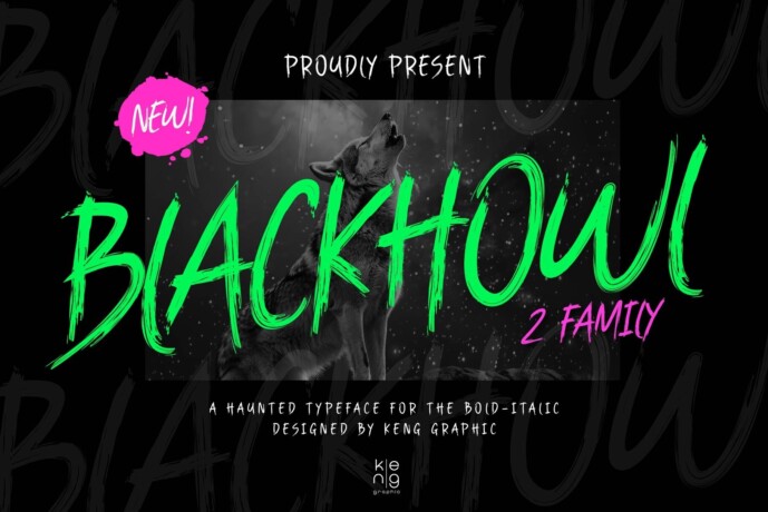 Black Howl Font - Free Font