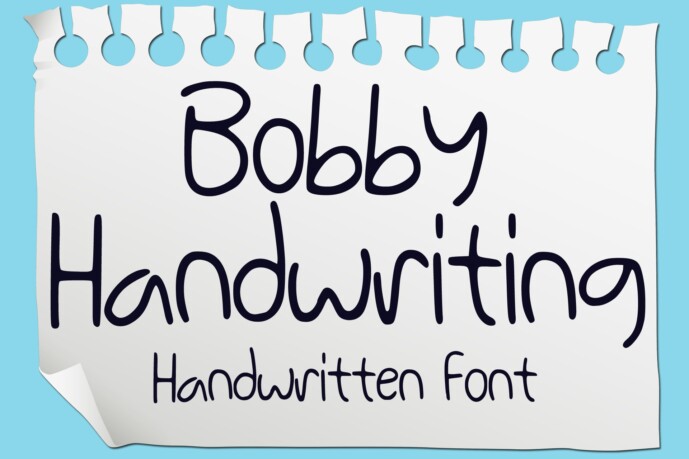 Bobby Handwriting Font - Free Font