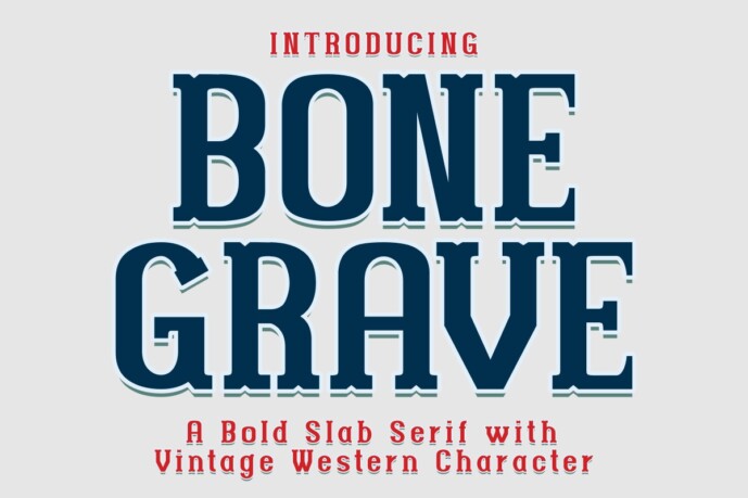 Bone Grave Font - Free Font