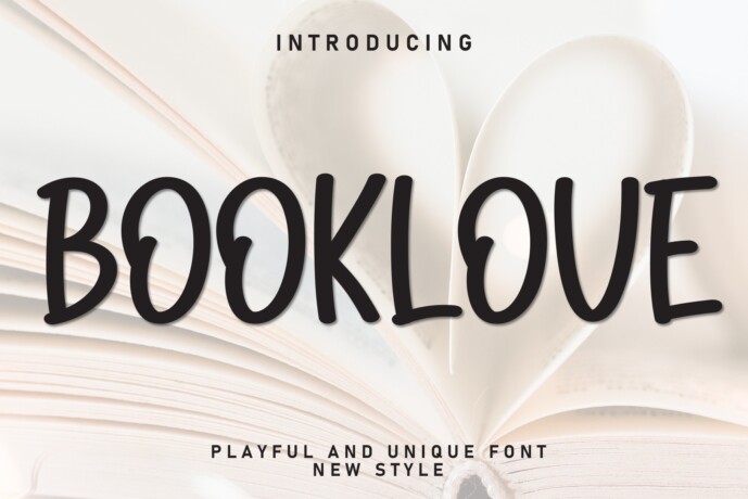 Booklove Font - Free Font