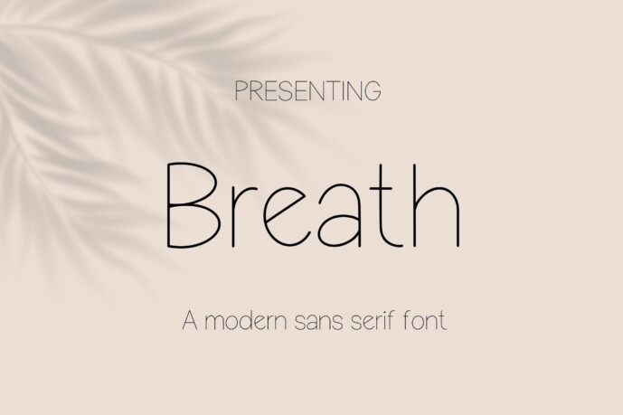 Breath Font - Free Font