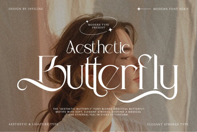Butterfly Font - Free Font