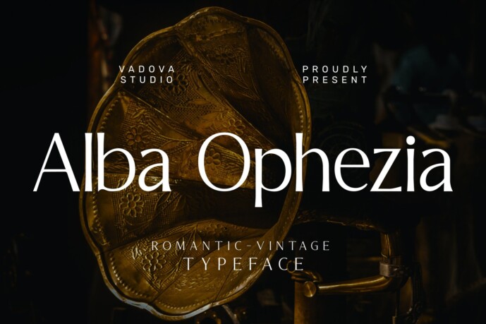 Alba Ophezia Font - Free Font