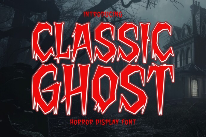 Classic Ghost Font - Free Font