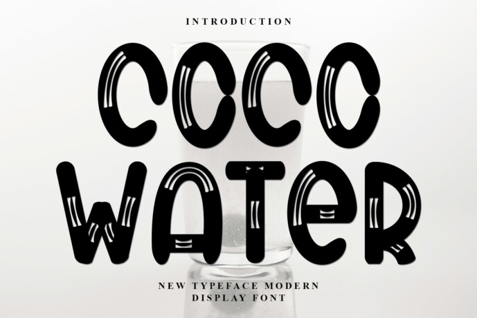 Coco Water Font - Free Font