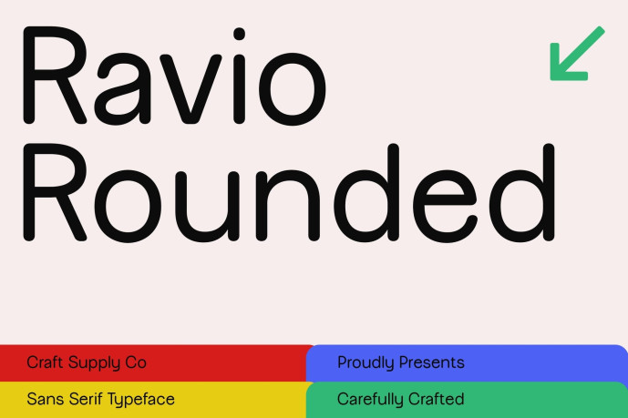 Ravio Rounded Font - Free Font