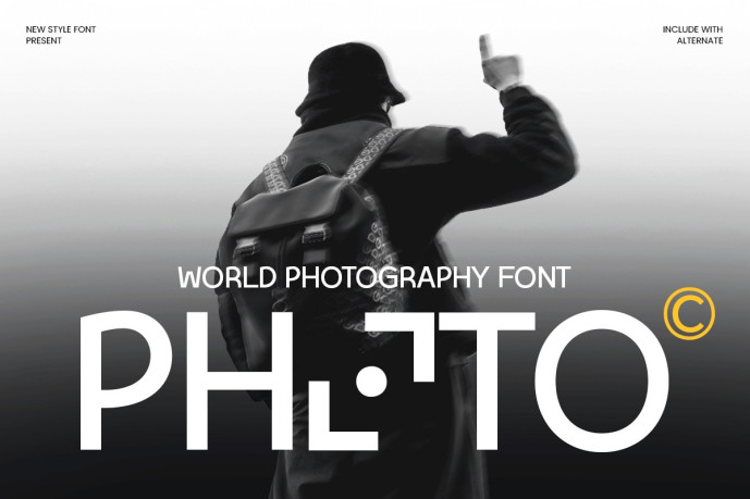 Photo Font - Free Font