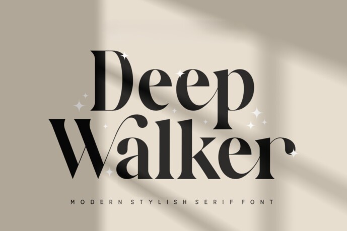 Deep Walker Font - Free Font