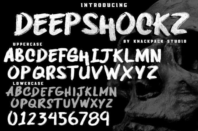 Deepshockz Font - Free Font