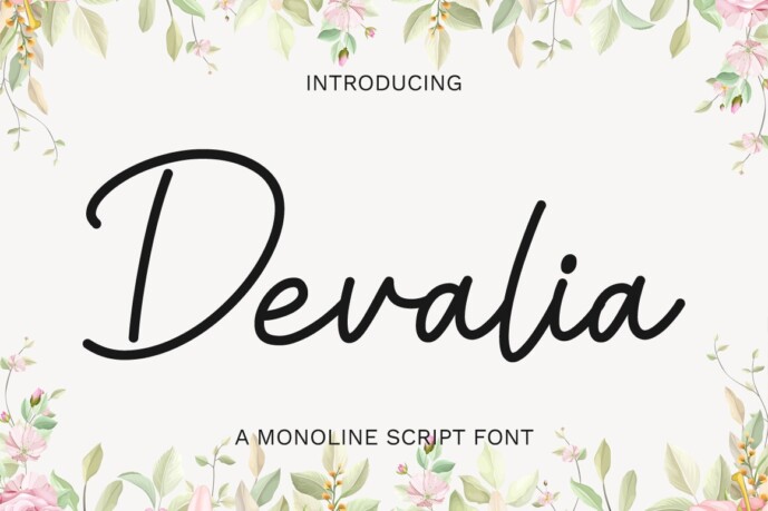 Devalia Font - Free Font