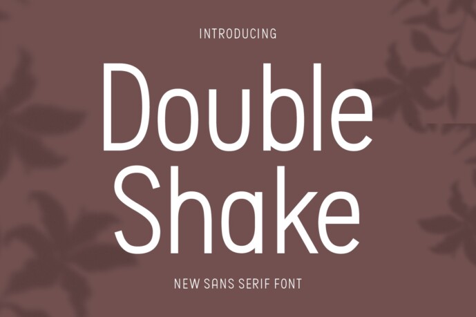 Double Shake Font - Free Font