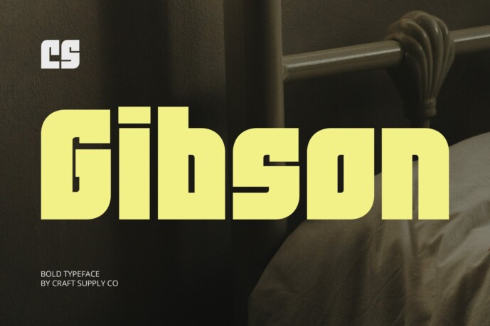 Gibson Bold Font - Free Font
