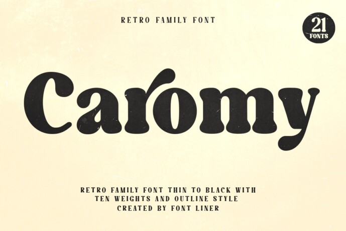 Caromy Font - Free Font