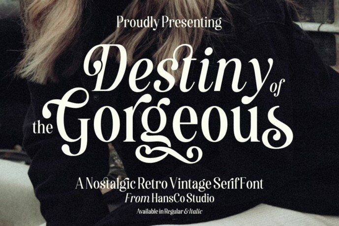 Destiny Gorgeous Font - Free Font