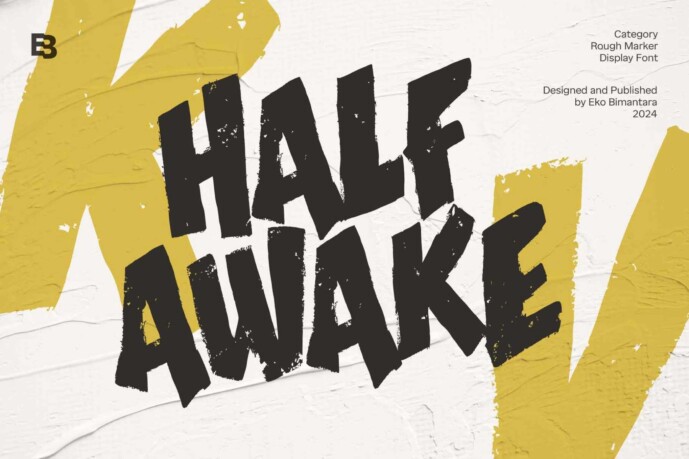 Half Awake Font - Free Font
