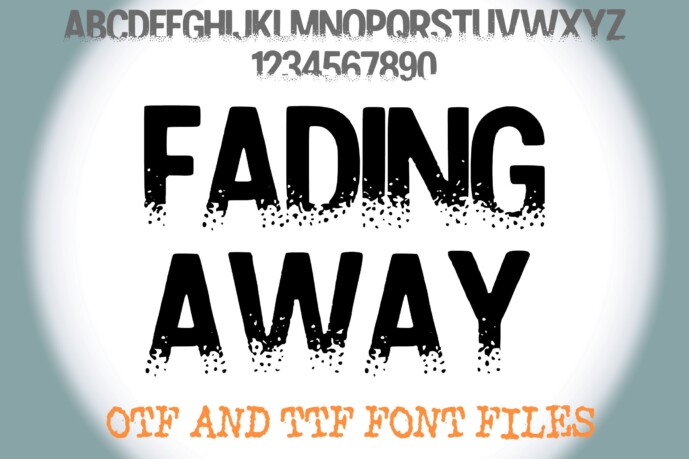 Fading Away Font - Free Font