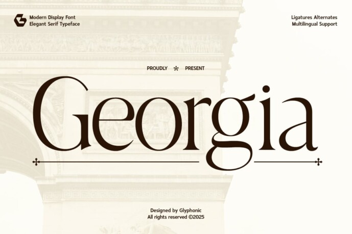 Georgia Font - Free Font