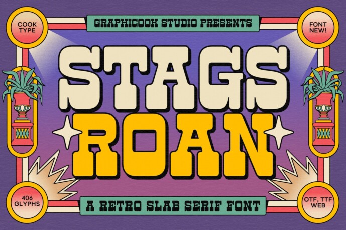 Stags Roan Font - Free Font