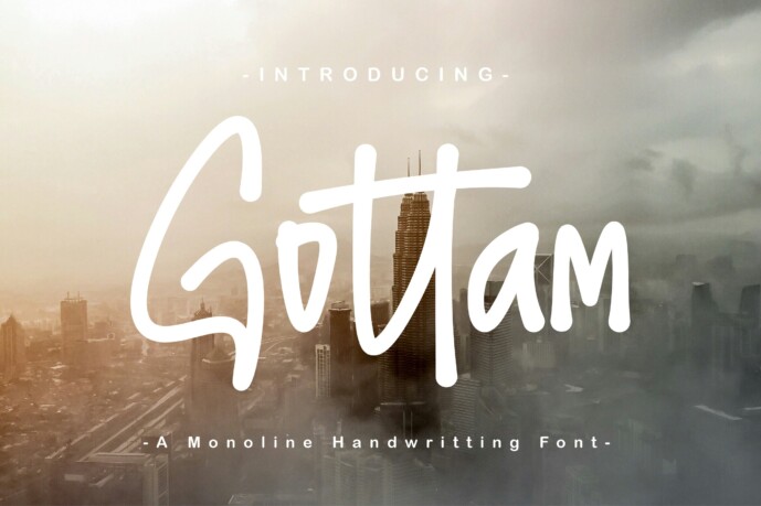 Gottam City Font - Free Font