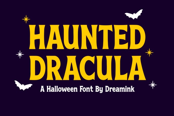 Haunted Dracula Font - Free Font