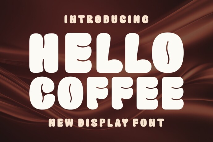 Hello Coffee Font - Free Font