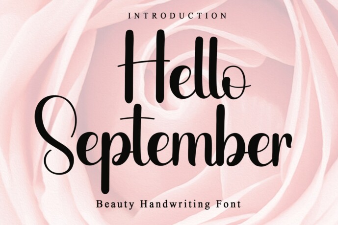 Hello September Font - Free Font