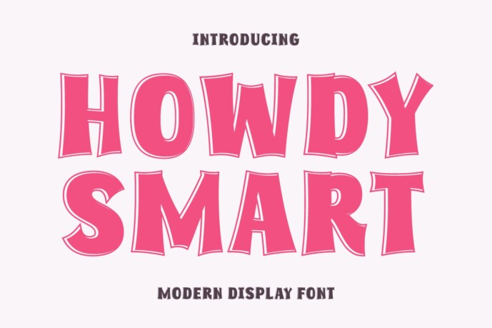 Howdy Smart Font - Free Font