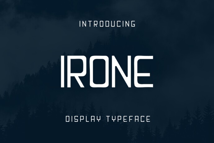 Irone Font - Free Font