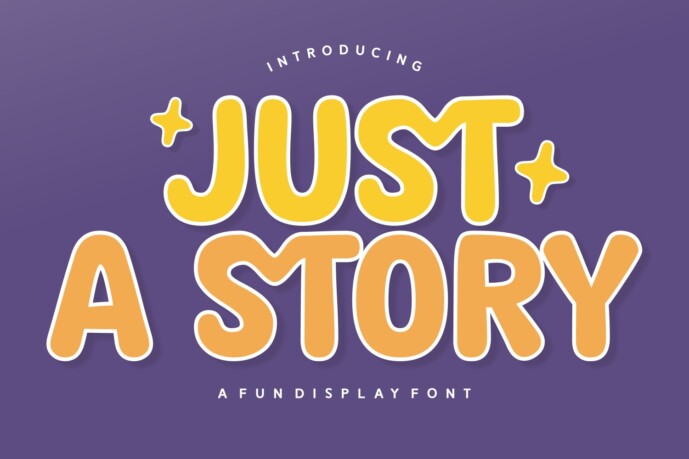Just a Story Font - Free Font