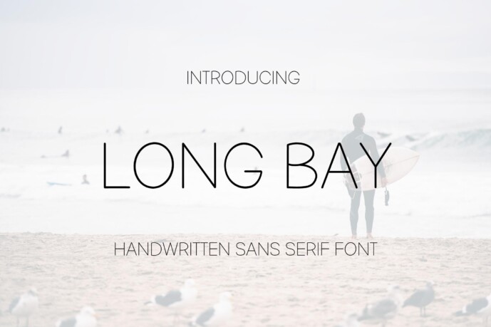 Long Bay Font - Free Font