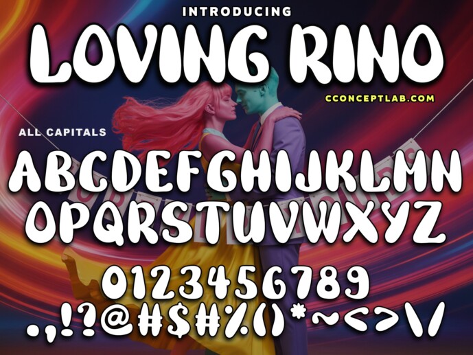 Loving Rino Font - Free Font