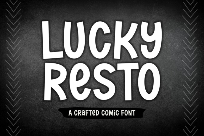 Lucky Resto Font - Free Font