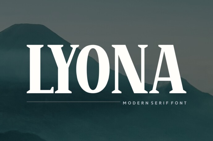 Lyona Font - Free Font