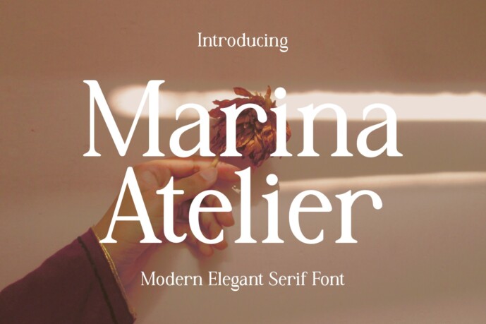 Marina Atelier Font - Free Font