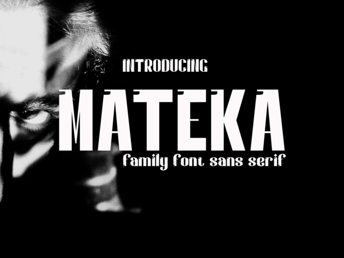 Mateka Font - Free Font