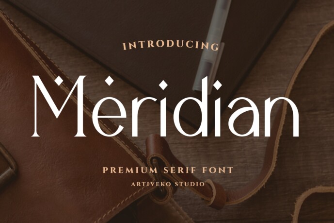 Meridian Font - Free Font