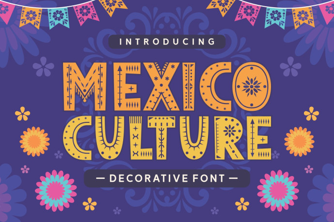 Mexico Culture Font - Free Font