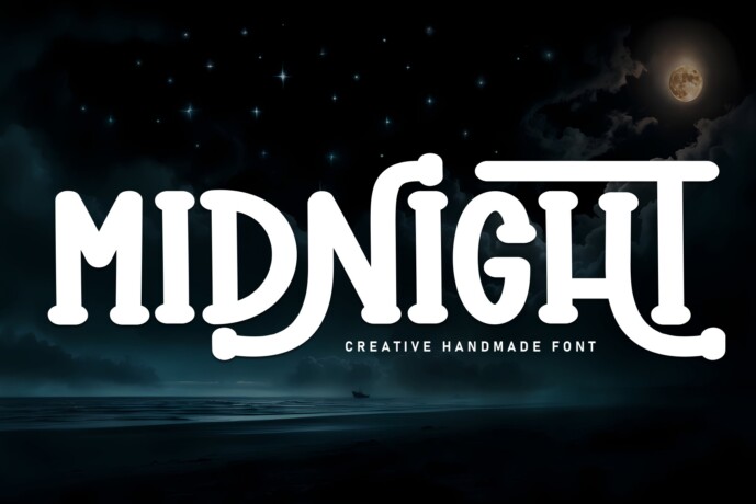 Midnight Font - Free Font
