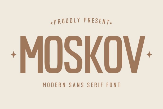 Moskov Font - Free Font