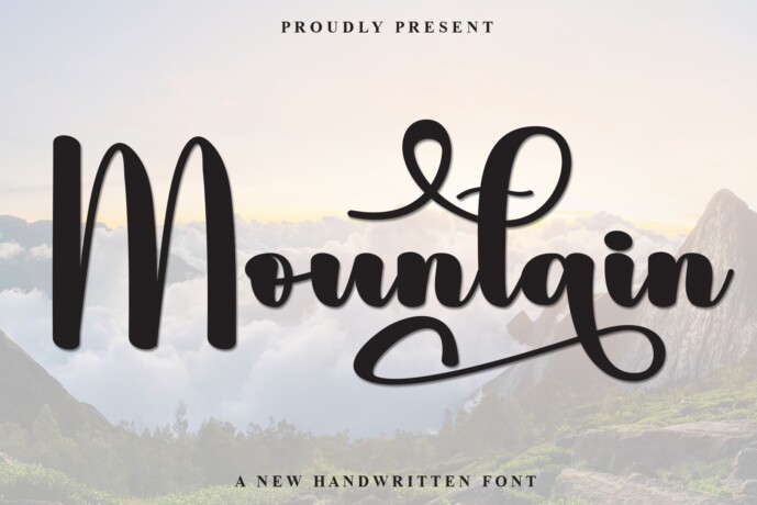 Mountain Font - Free Font