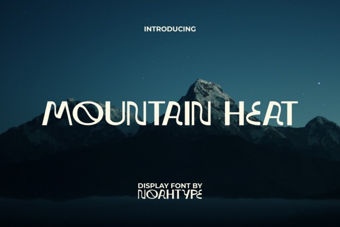 Mountain Heat Font - Free Font