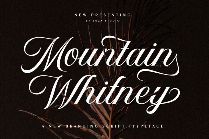 Mountain Whitney Font - Free Font