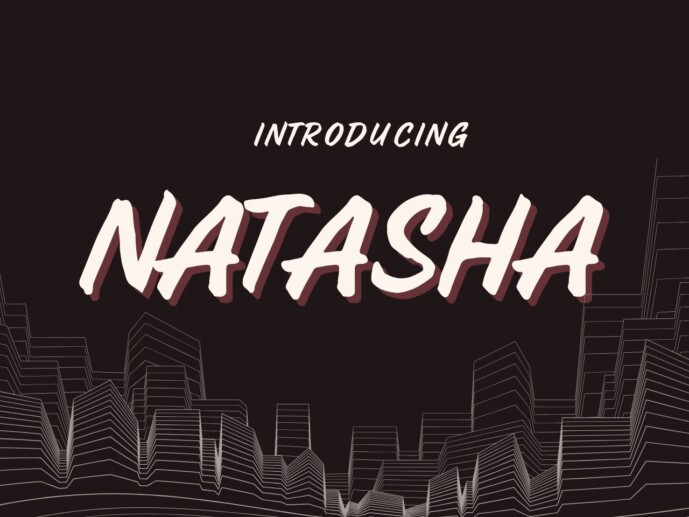 Natasha Font - Free Font