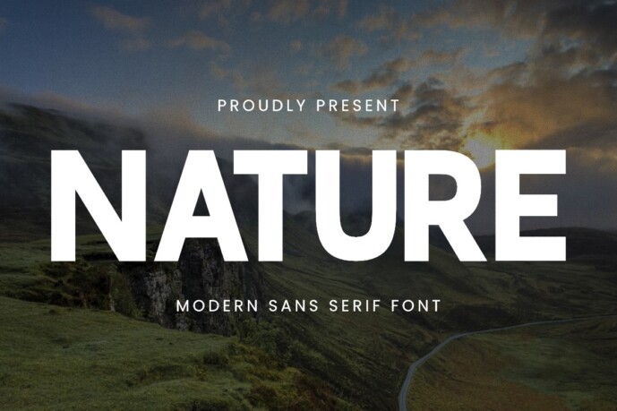Nature Font - Free Font