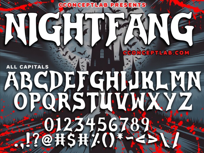 Nightfang Font - Free Font