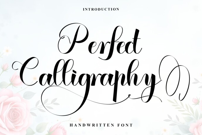 Perfect Calligraphy Font - Free Font