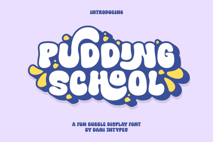 Pudding School Font - Free Font