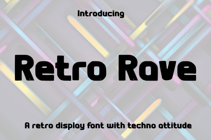 Retro Rave Font - Free Font