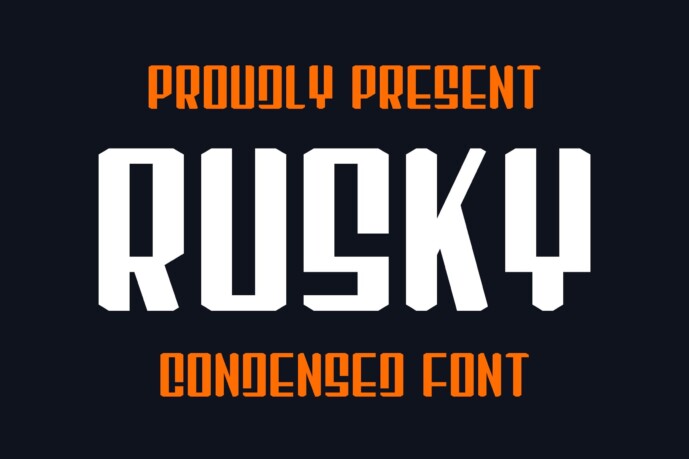 Rusky Font - Free Font