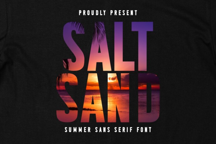 Salt Sand Font - Free Font